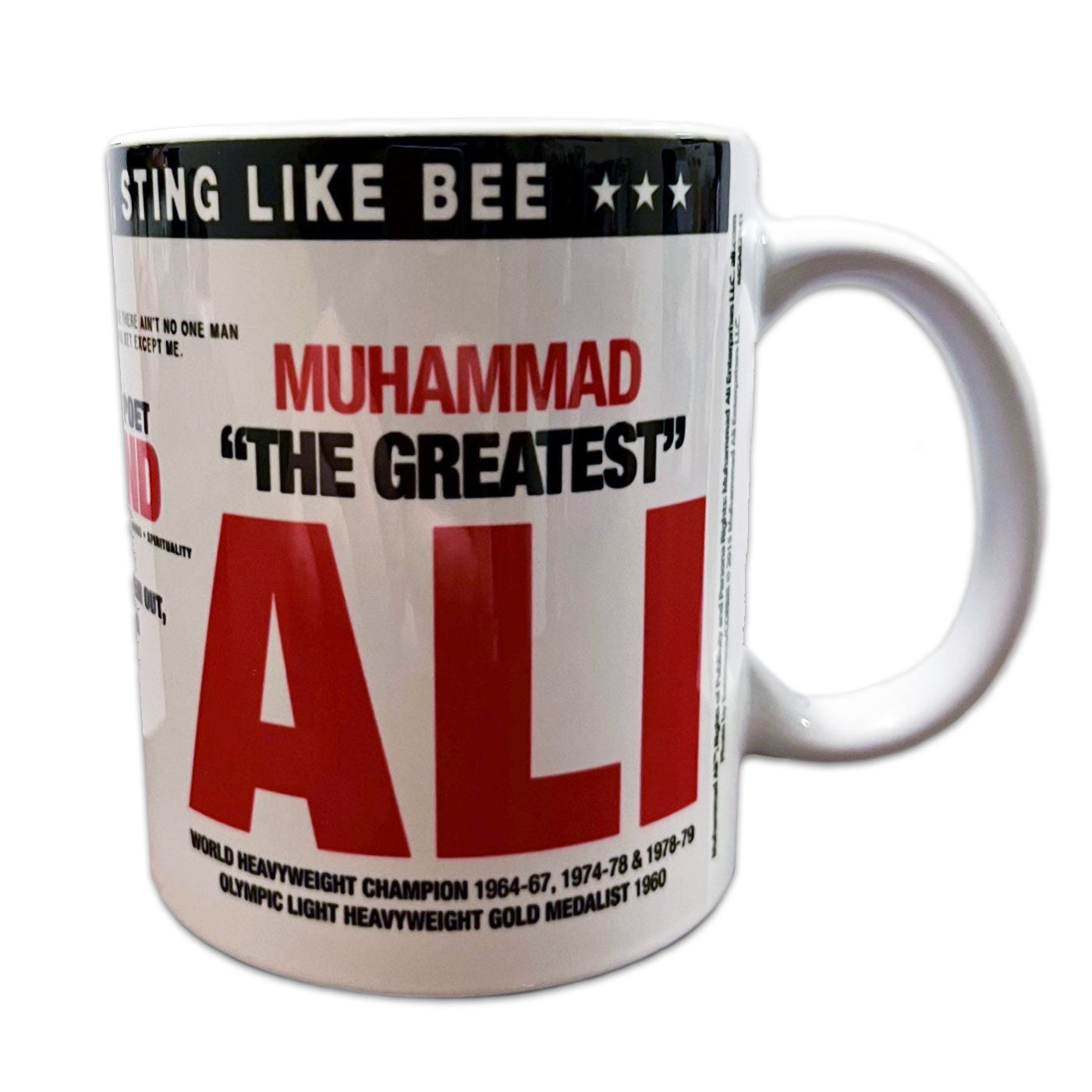 Ali Licensed Mug – Muhammad Ali Center Museum Store